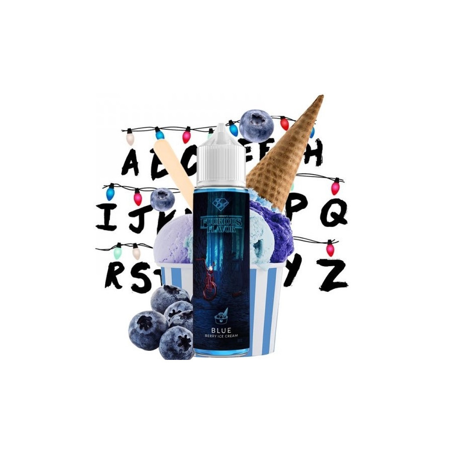 Blue berry ice cream - 50ml - FUURIOUS FLAVOR - FUU